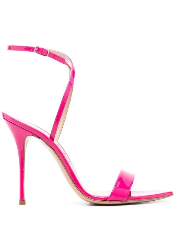 Casadei Scarlet Tiffany 100mm Leather Sandals