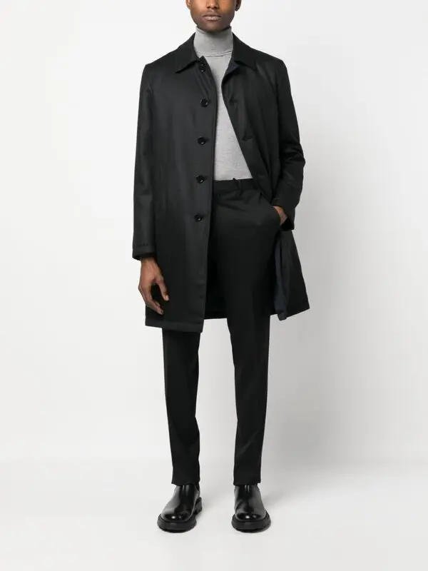 LARDINI Single-breasted Wool Coat