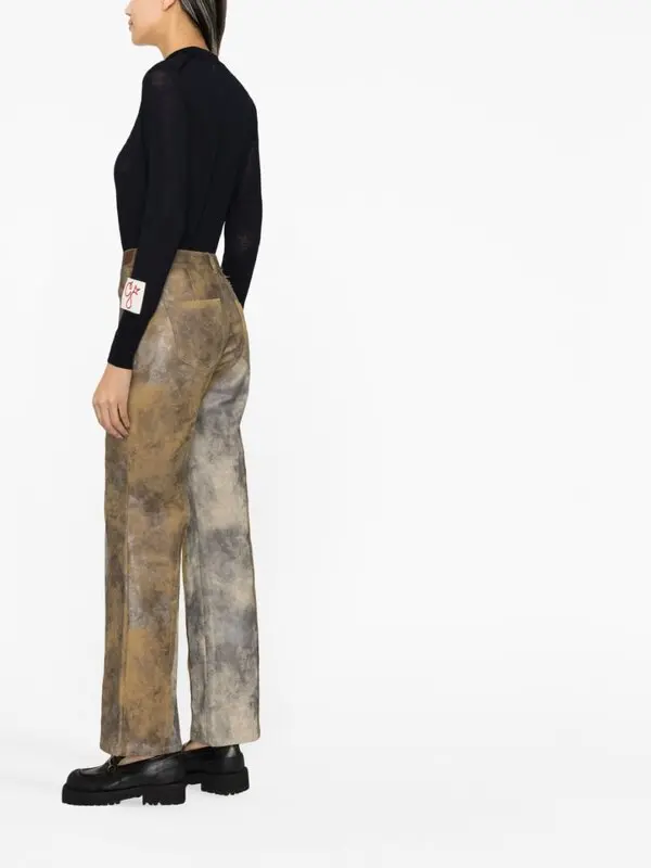 GOLDEN GOOSE Long Sleeve Wool Polo Shirt
