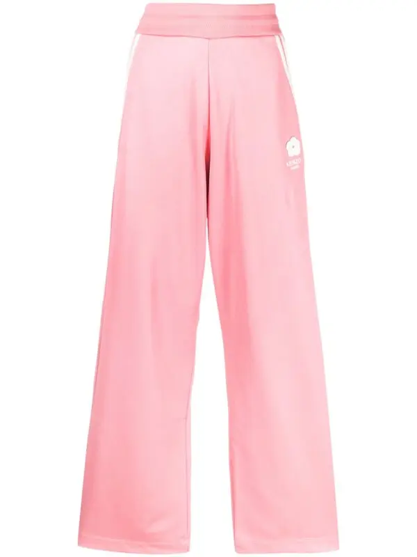 Kenzo Side-stripe Track Pants - Pink