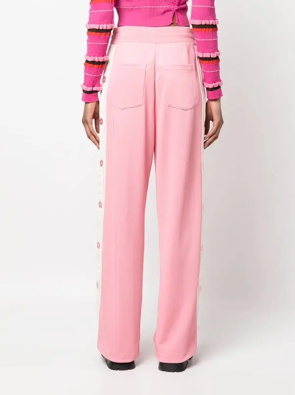Kenzo Side-stripe Track Pants - Pink