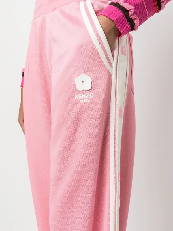 Kenzo Side-stripe Track Pants - Pink