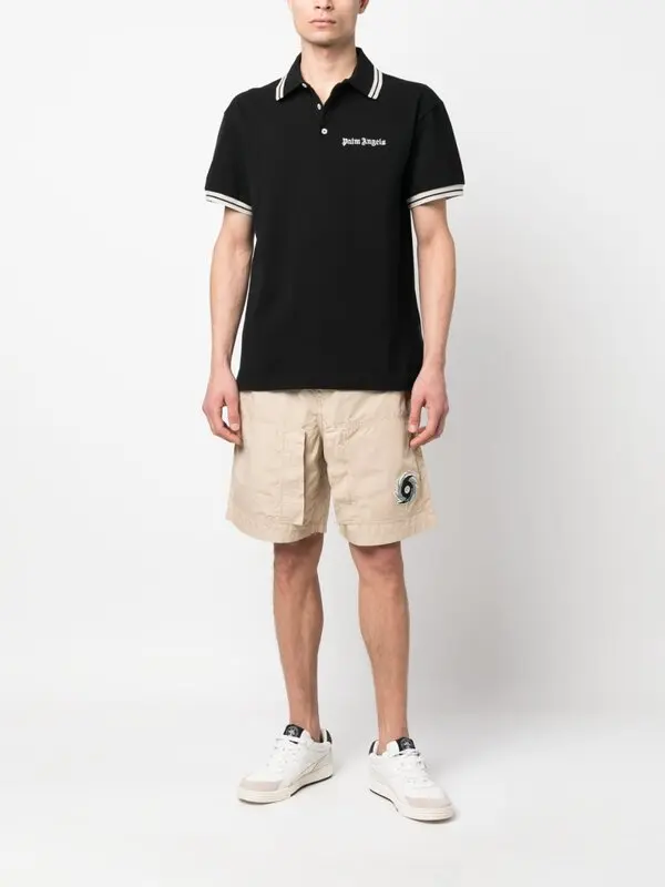 Palm Angels Tornado Cotton Cargo Shorts