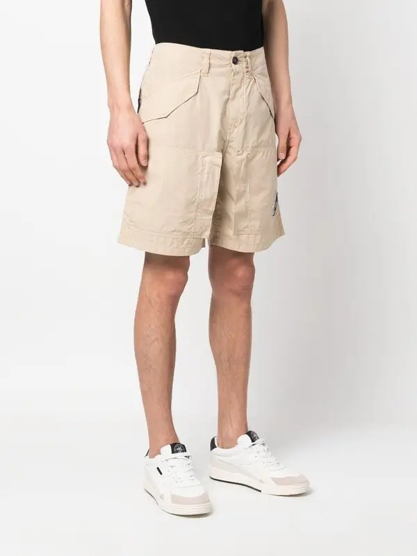 Palm Angels Tornado Cotton Cargo Shorts