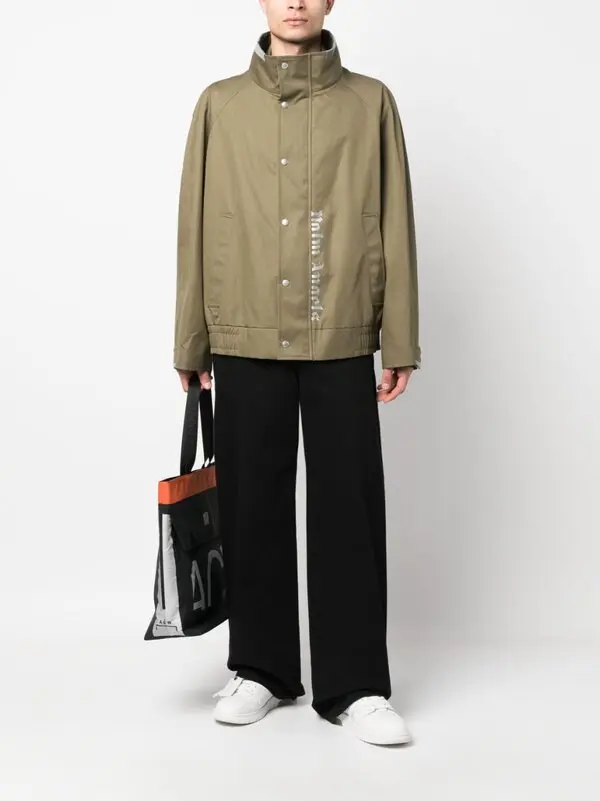Palm Angels Logo-print Bomber Jacket