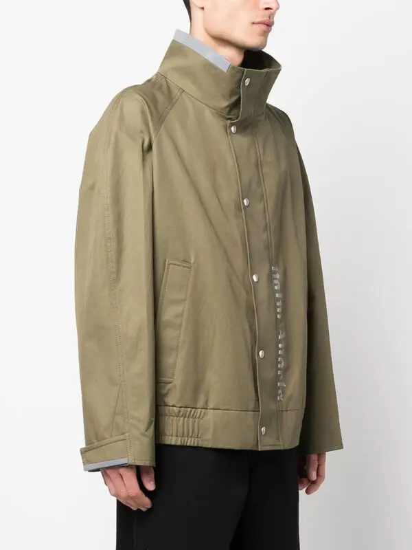 Palm Angels Logo-print Bomber Jacket