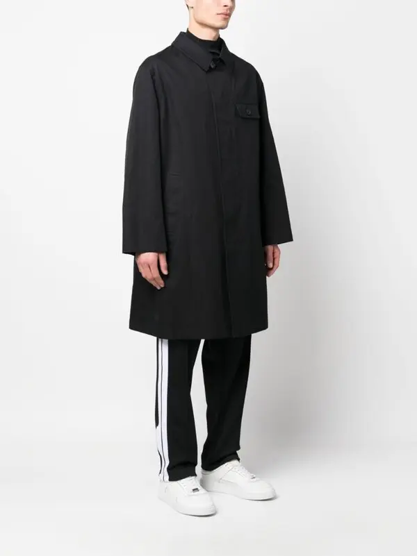 Palm Angels Logo-print Cotton Coat