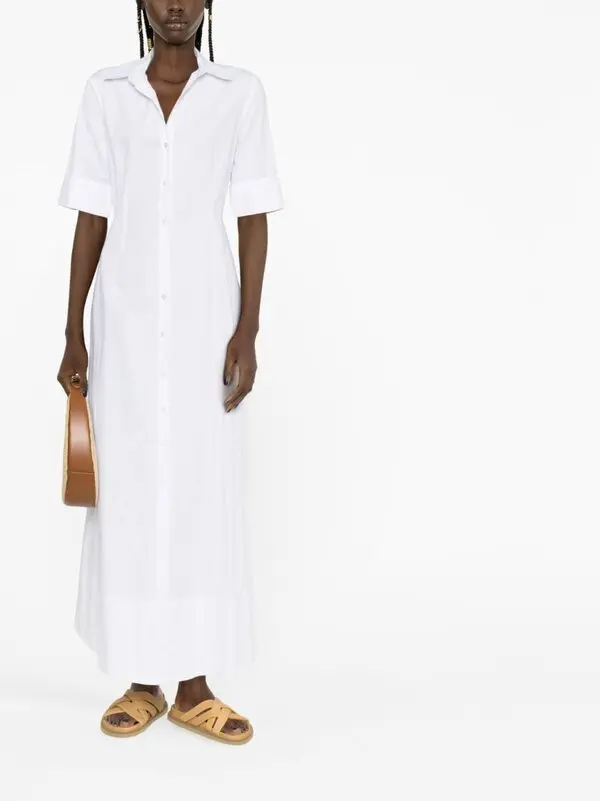 Staud Joan Button-down Shirt Dress