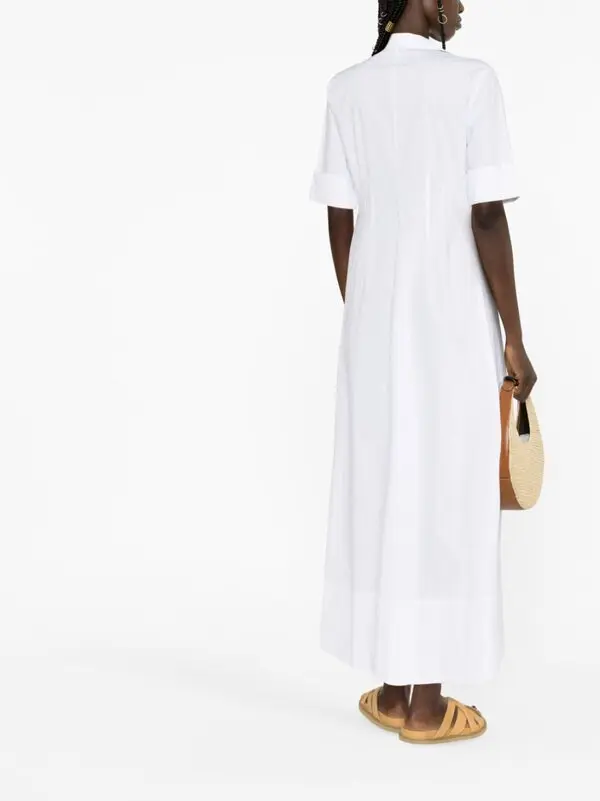 Staud Joan Button-down Shirt Dress