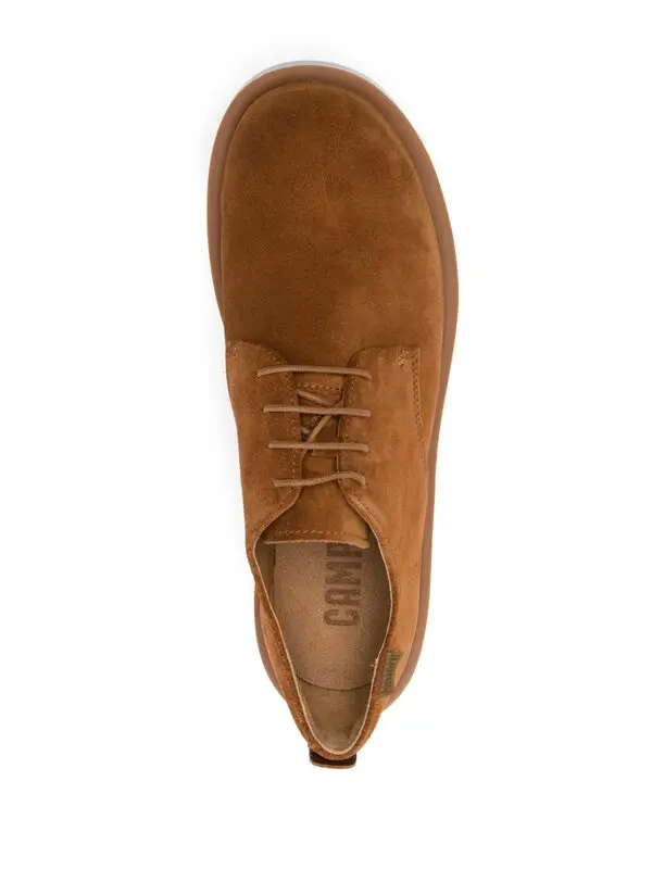 Camper Suede Wagon Derby Shoes