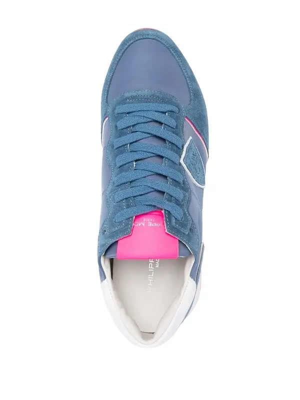Philippe Model Suede Low-top Sneakers - Blue