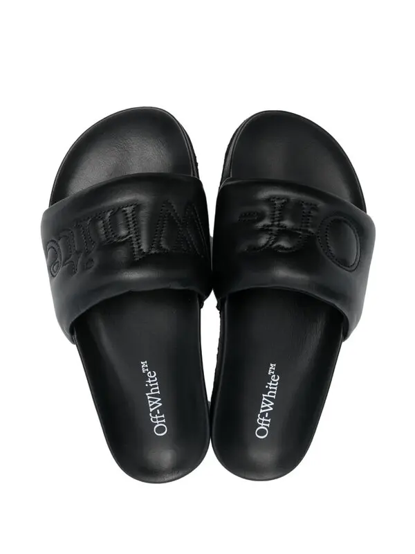 Off-White Sponge Logo Slides