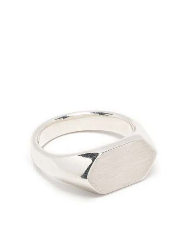 Emanuele Bicocchi Signet Ring - Silver