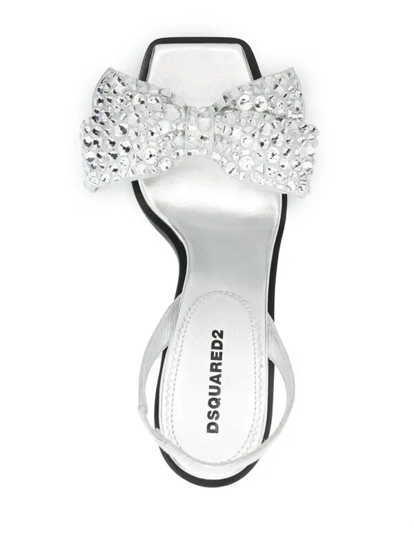 Dsquared2 Bow-detail Square-toe Sandals
