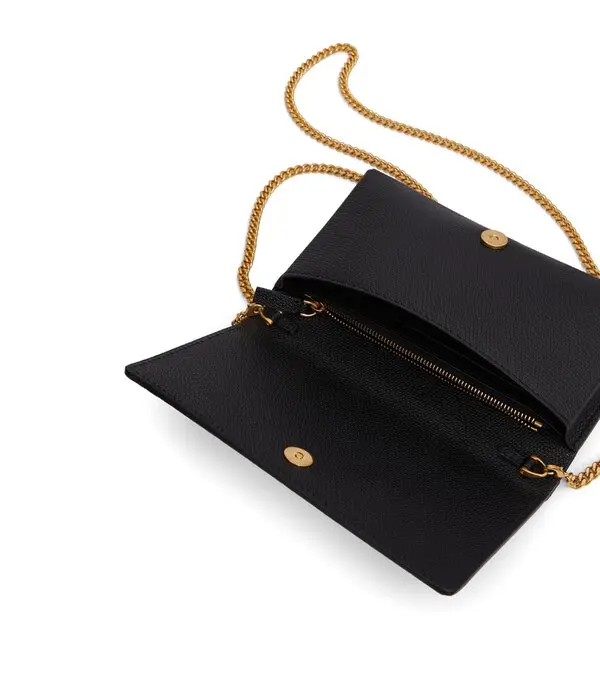 Valentino Garavani - Valentino Garavani Leather Wallet On Chain