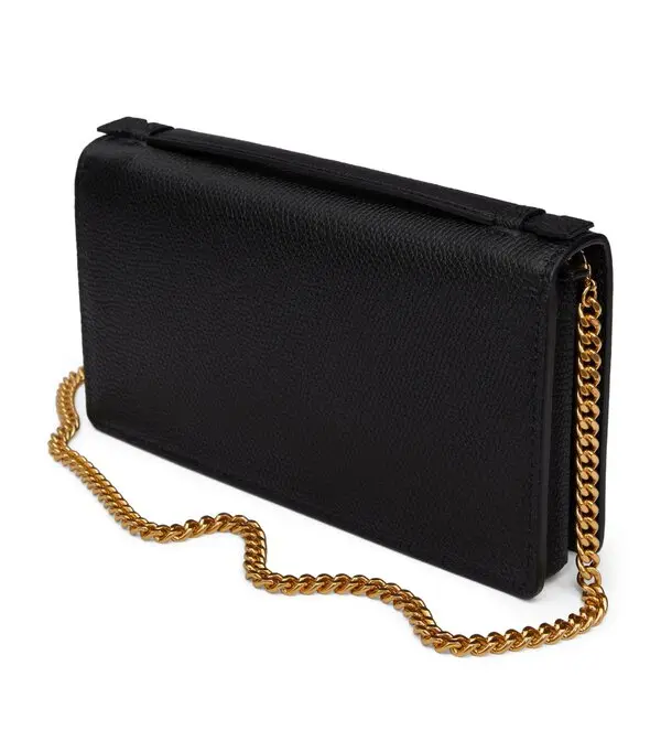 Valentino Garavani - Valentino Garavani Leather Wallet On Chain