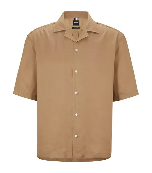 BOSS Relaxed-fit Short-sleeved Shirt