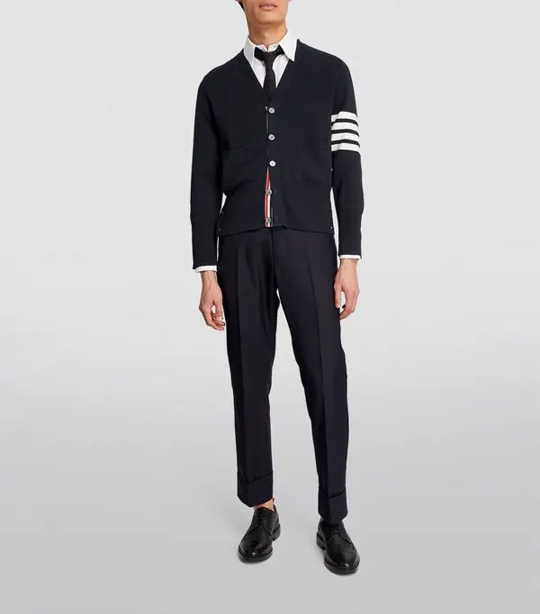 Thom Browne Merino Wool Cardigan