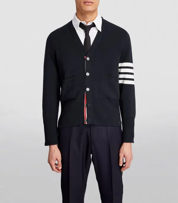 Thom Browne Merino Wool Cardigan
