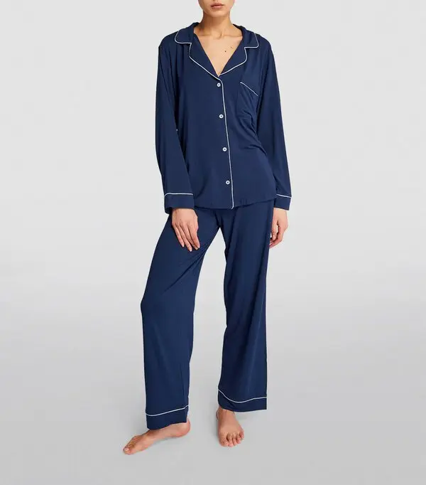 Eberjey Gisele Pyjama Set - Navy
