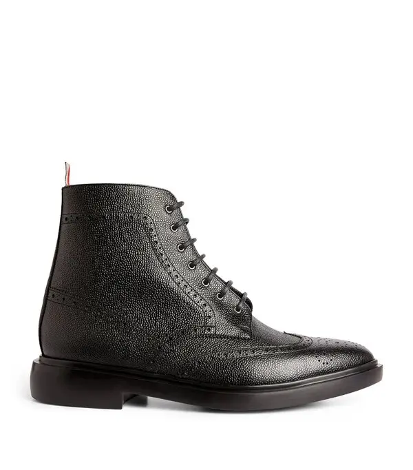 Thom Browne Leather Lace-up Boots
