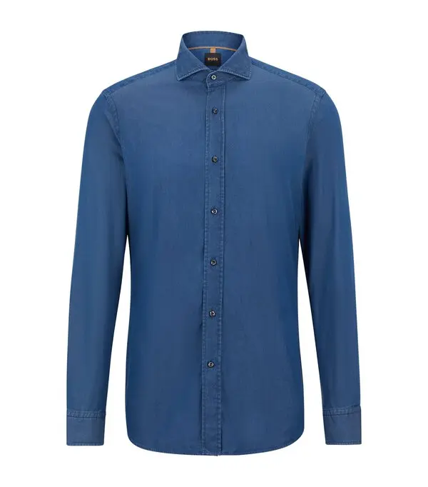 BOSS Denim Shirt - Blue