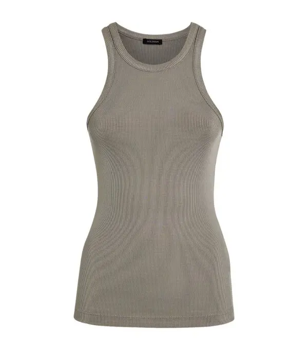 GOLDSIGN Ribbed Laurel Tank Top