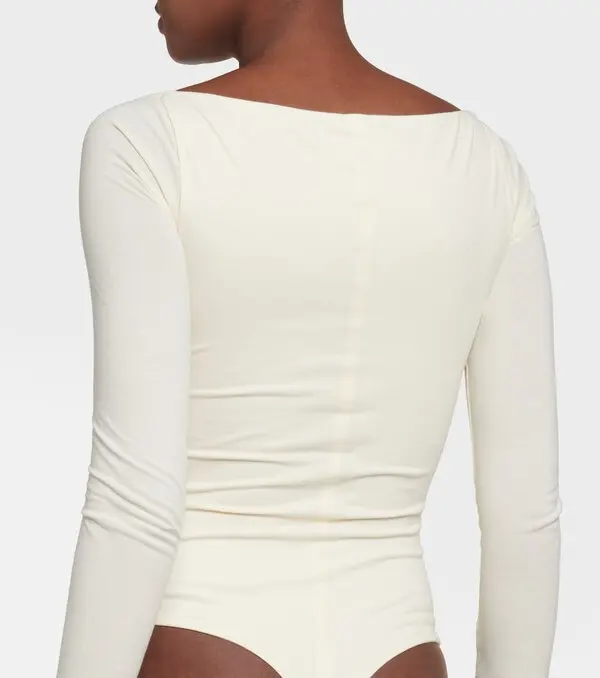 Khaite Cotton Jersey Bodysuit