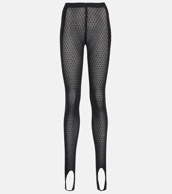 Khaite Lace Stirrup Leggings