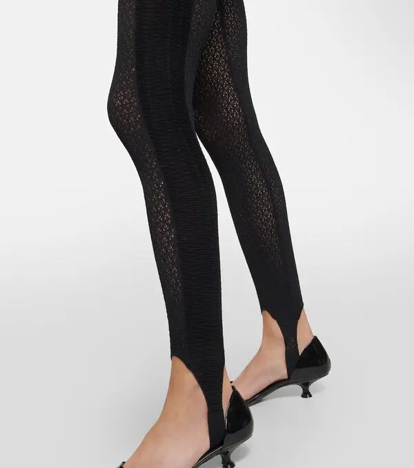 Khaite Lace Stirrup Leggings