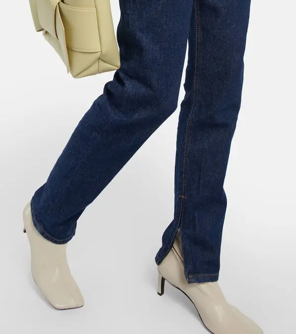 RE/DONE Super High Drainpipe Slim Jeans