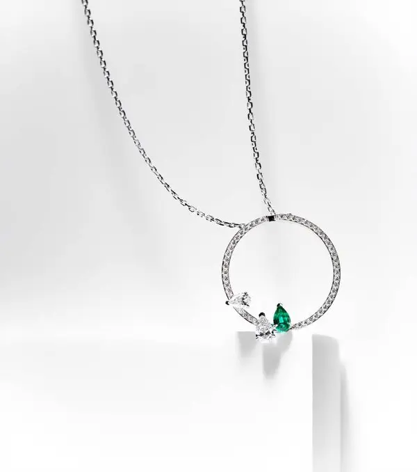 REPOSSI Serti Sur Vide Necklace