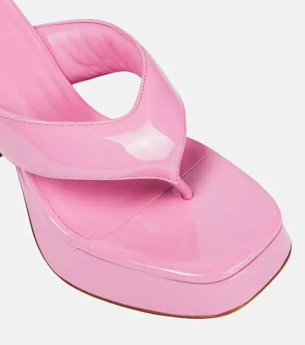 GIA BORGHINI Platform Sandals - Pink