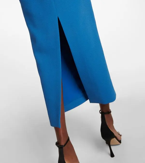 EMILIA WICKSTEAD Niesha Crêpe Midi Dress