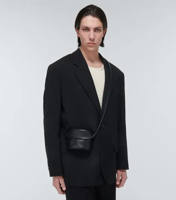 JIL SANDER Leather Crossbody Bag