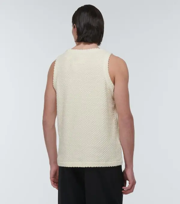 JIL SANDER Cotton-blend Tank Top