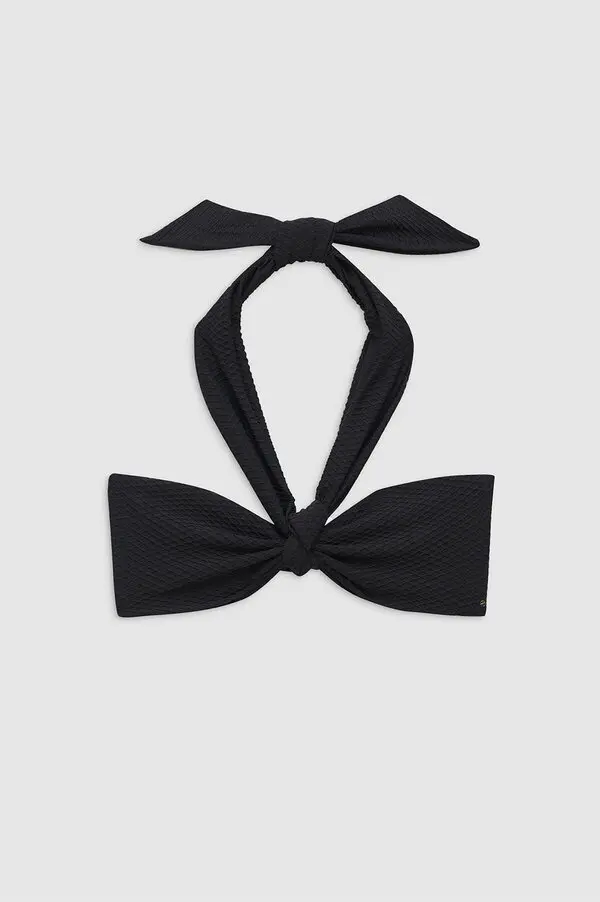 ANINE BING Reeve Bikini Top - Black