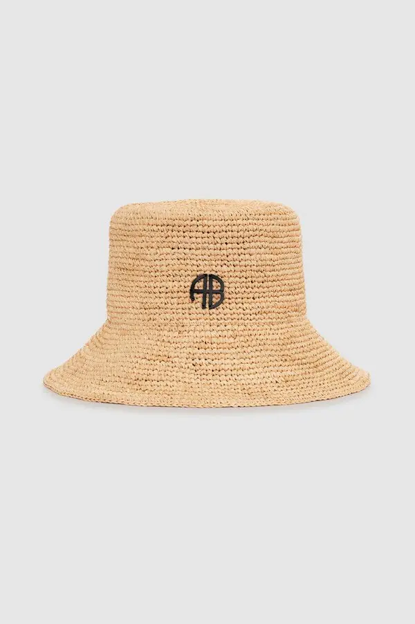 ANINE BING Cabana Bucket Hat - Natural