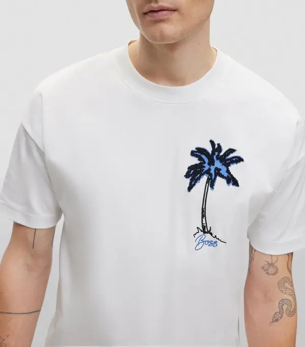 BOSS Oversized Appliqué T-shirt