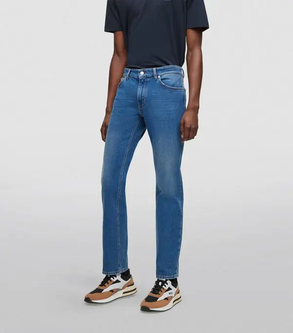 BOSS Straight Leg Jeans - Blue