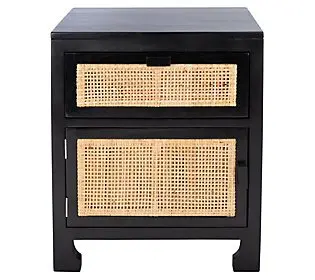 SAFAVIEH Dave Rattan Accent Nightstand - One-color