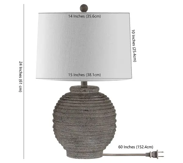 SAFAVIEH Pendri 24' Table Lamp