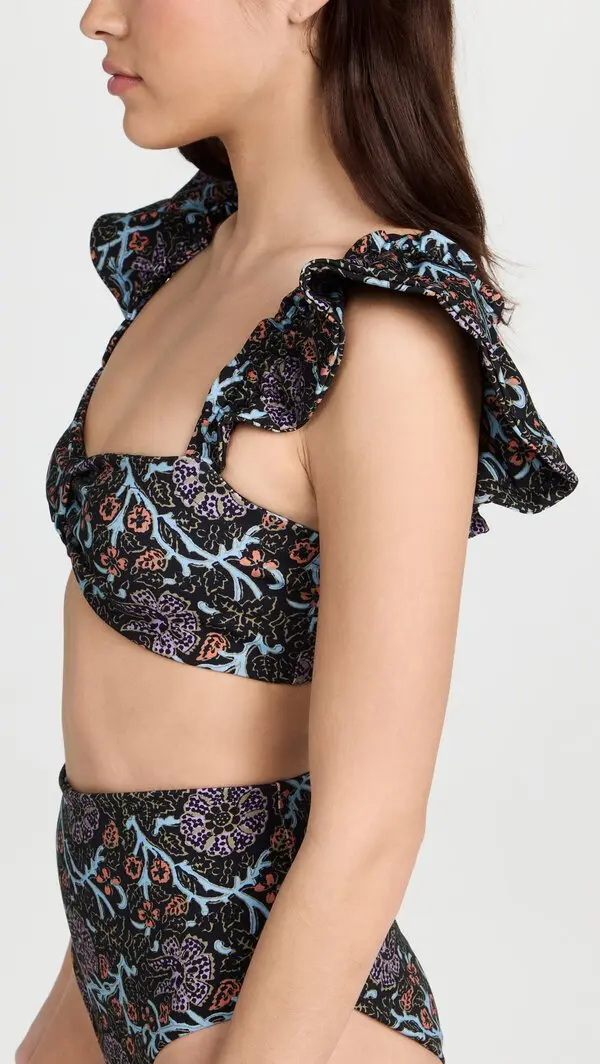 Sea Marlee Swim Flutter Sleeve Bikini Top