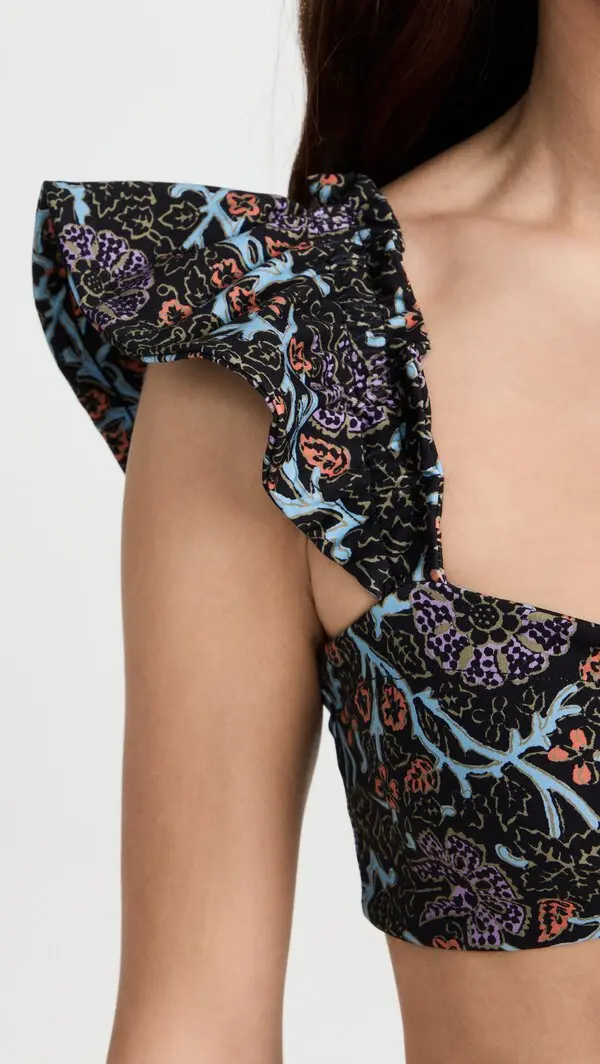 Sea Marlee Swim Flutter Sleeve Bikini Top