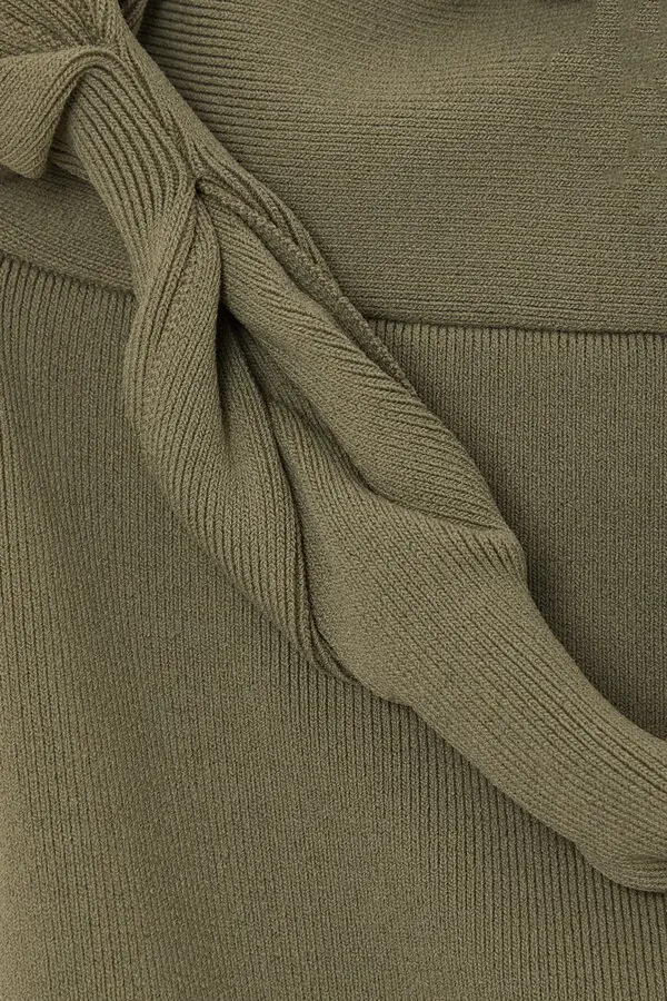 Jacquemus Open-back Stretch-knit Maxi Dress