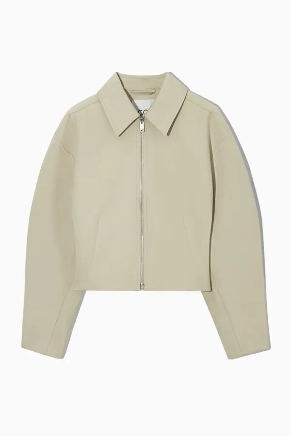 Cos Minimal Cropped Jacket