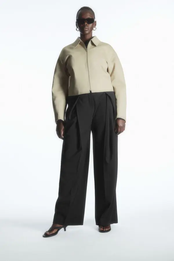 Cos Minimal Cropped Jacket