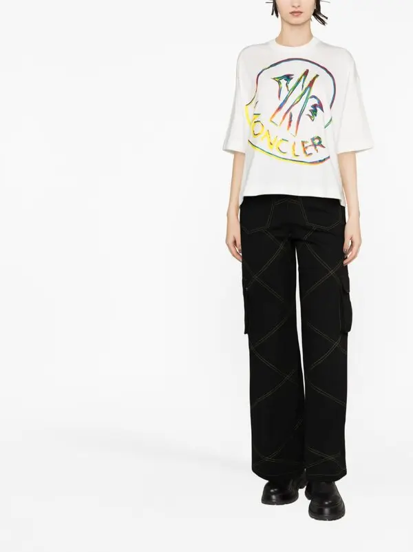 Moncler Logo-print Cotton T-shirt