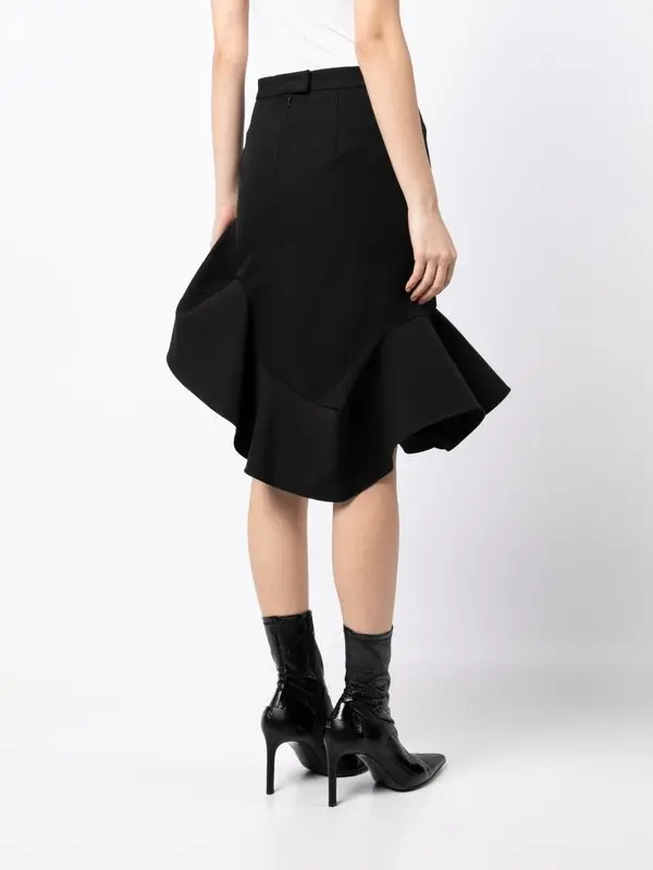 JNBY Asymmetric Midi Skirt