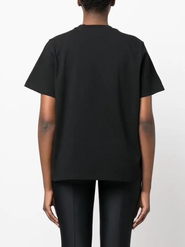 Coperni Logo-print Cotton T-shirt - Black